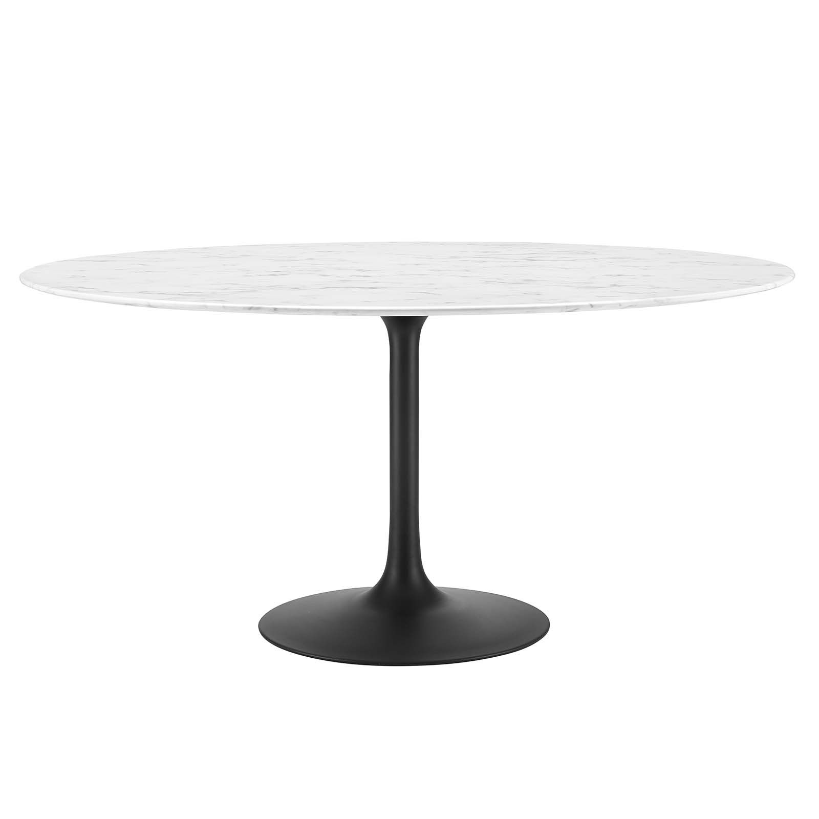 60 round white tulip table store