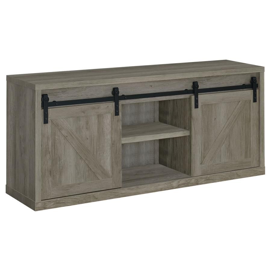 Driftwood tv console store