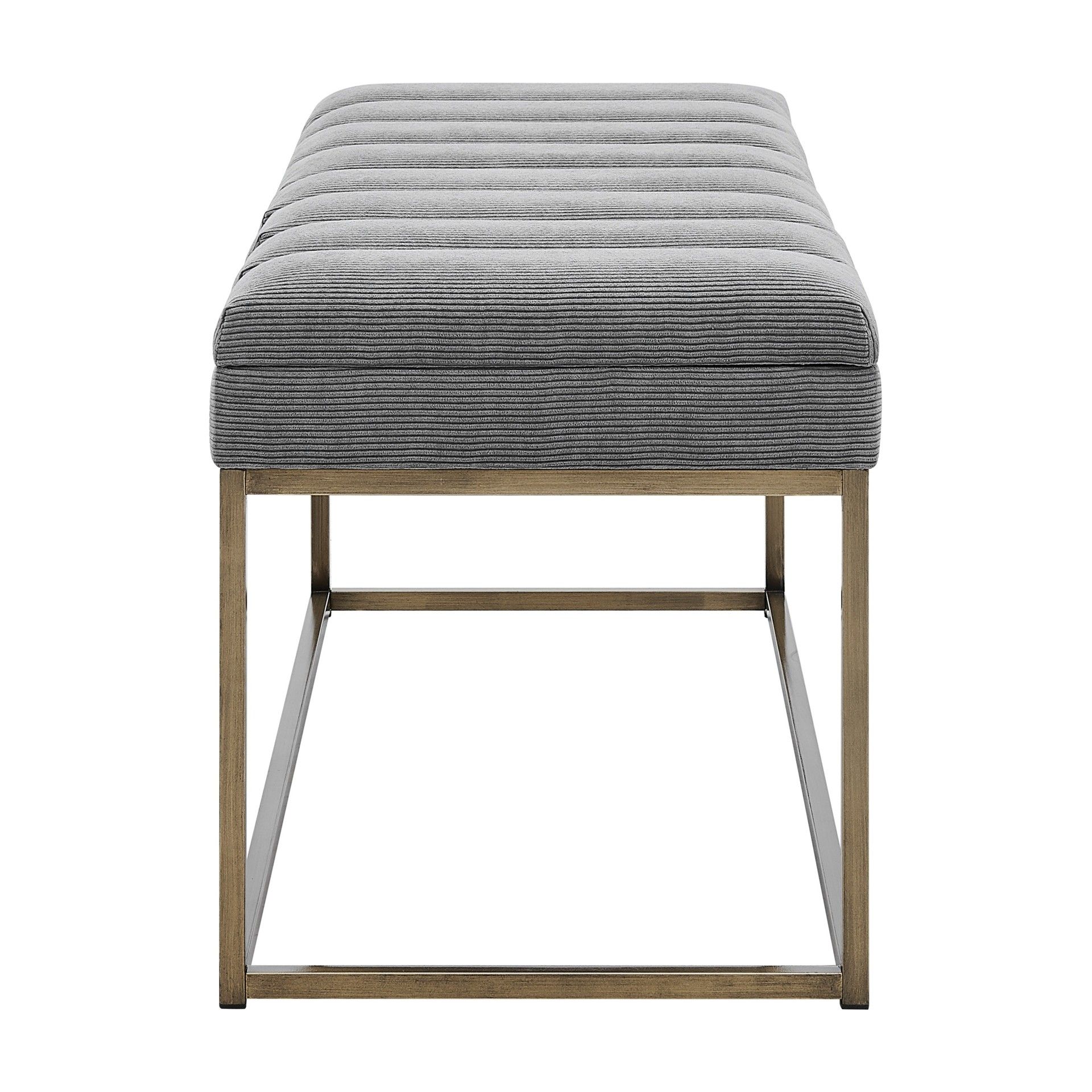 Darius upholstered storage bench store