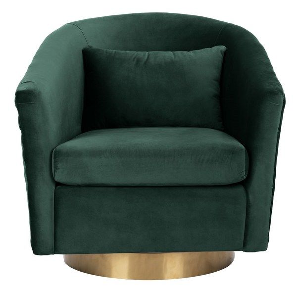 Clara quilted swivel tub chair store