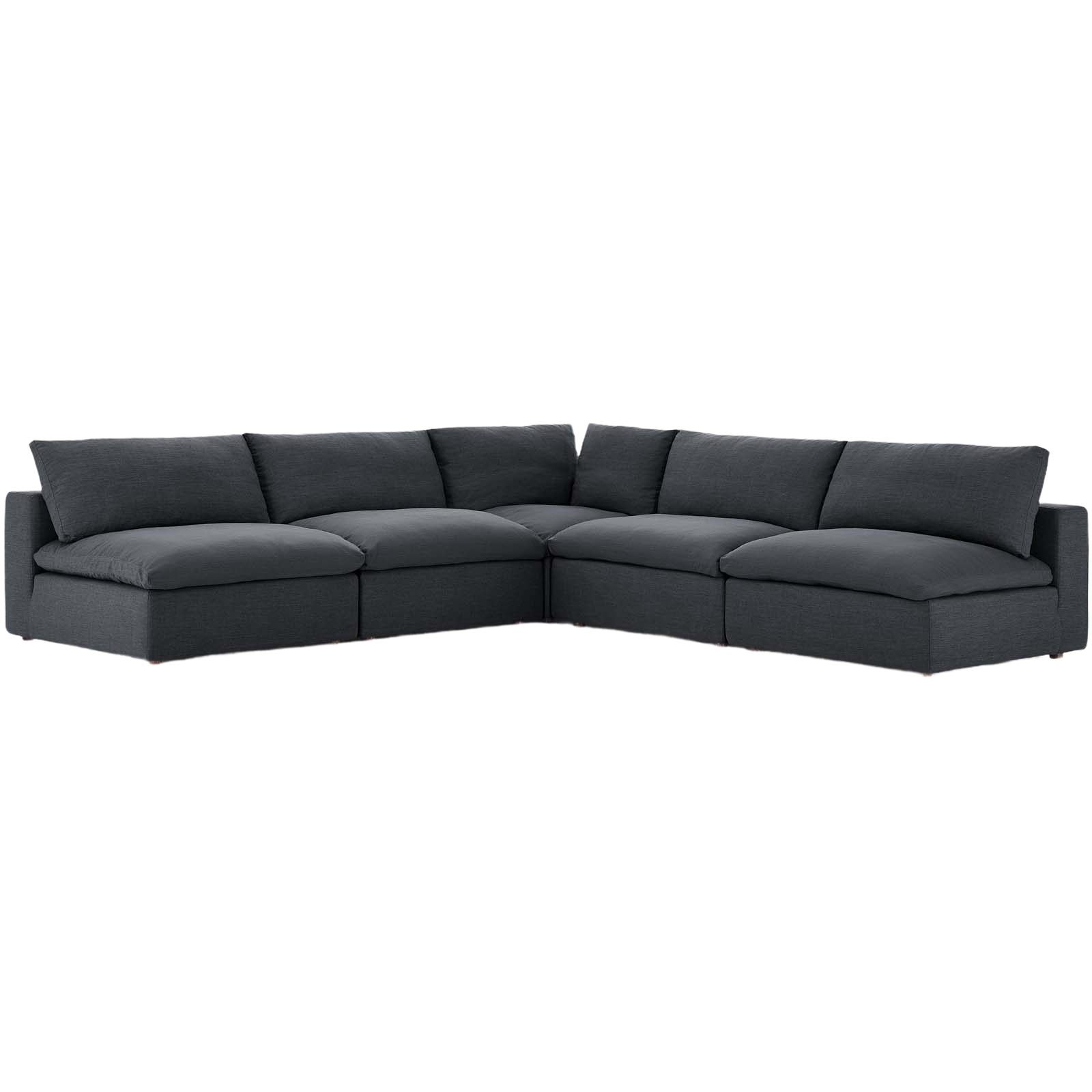Commix down filled sectional store